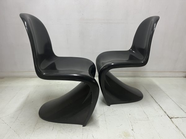 Pareja de sillas Panton by Verner Panton linie Dinamarca - Galería de ...